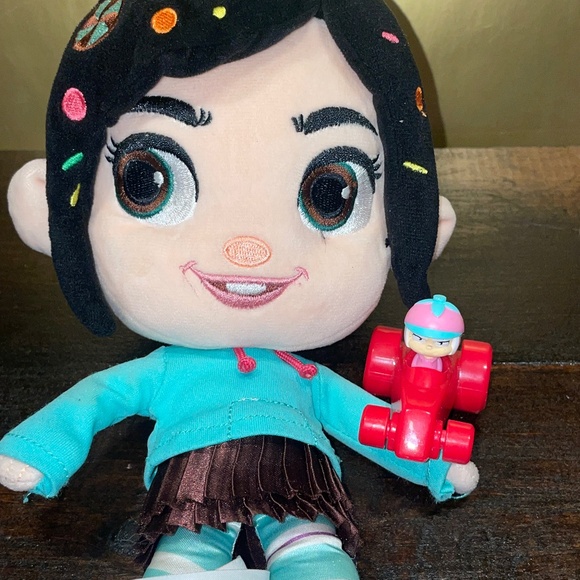 Disney | Toys | Disney Store Plush Doll 2 Vanellope Von Schweetz ...